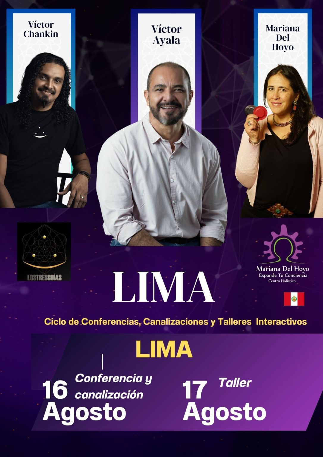 Lima: Victor Ayala y Los Tres Guías - Mariana del Hoyo